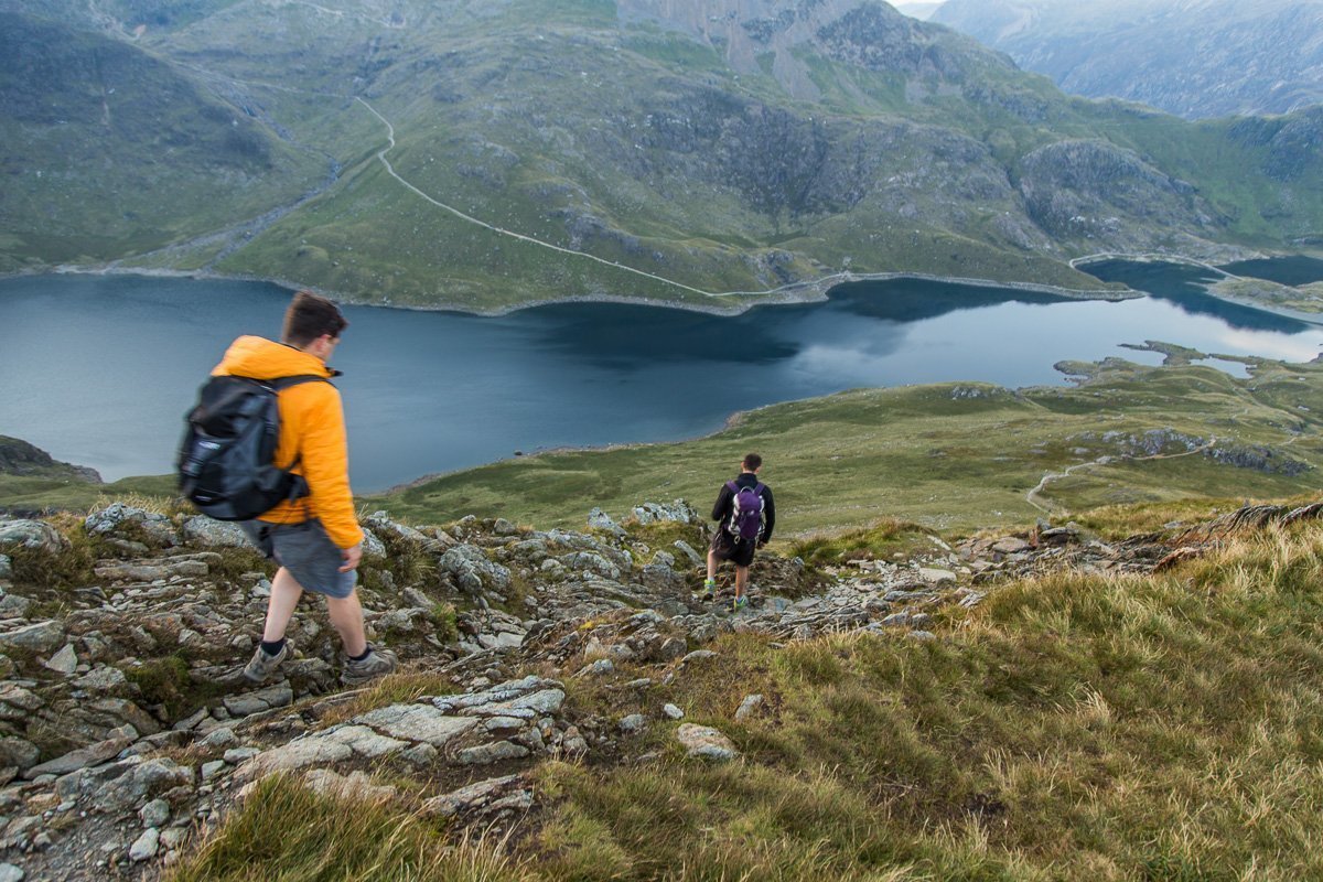Snowdon via Lliwedd from Pen y Pass | Walks up Yr Wyddfa Snowdon from ...